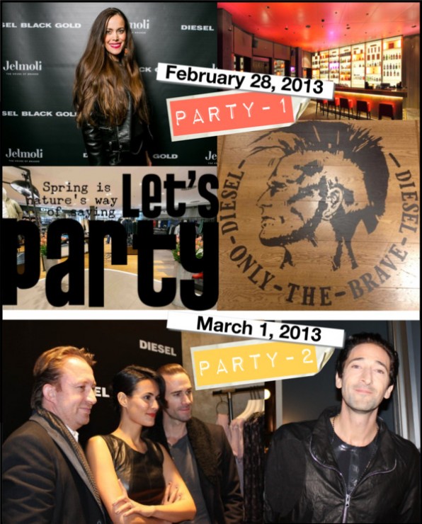 Diesel – Two Great Parties in One Week | Sandra‘s Closet