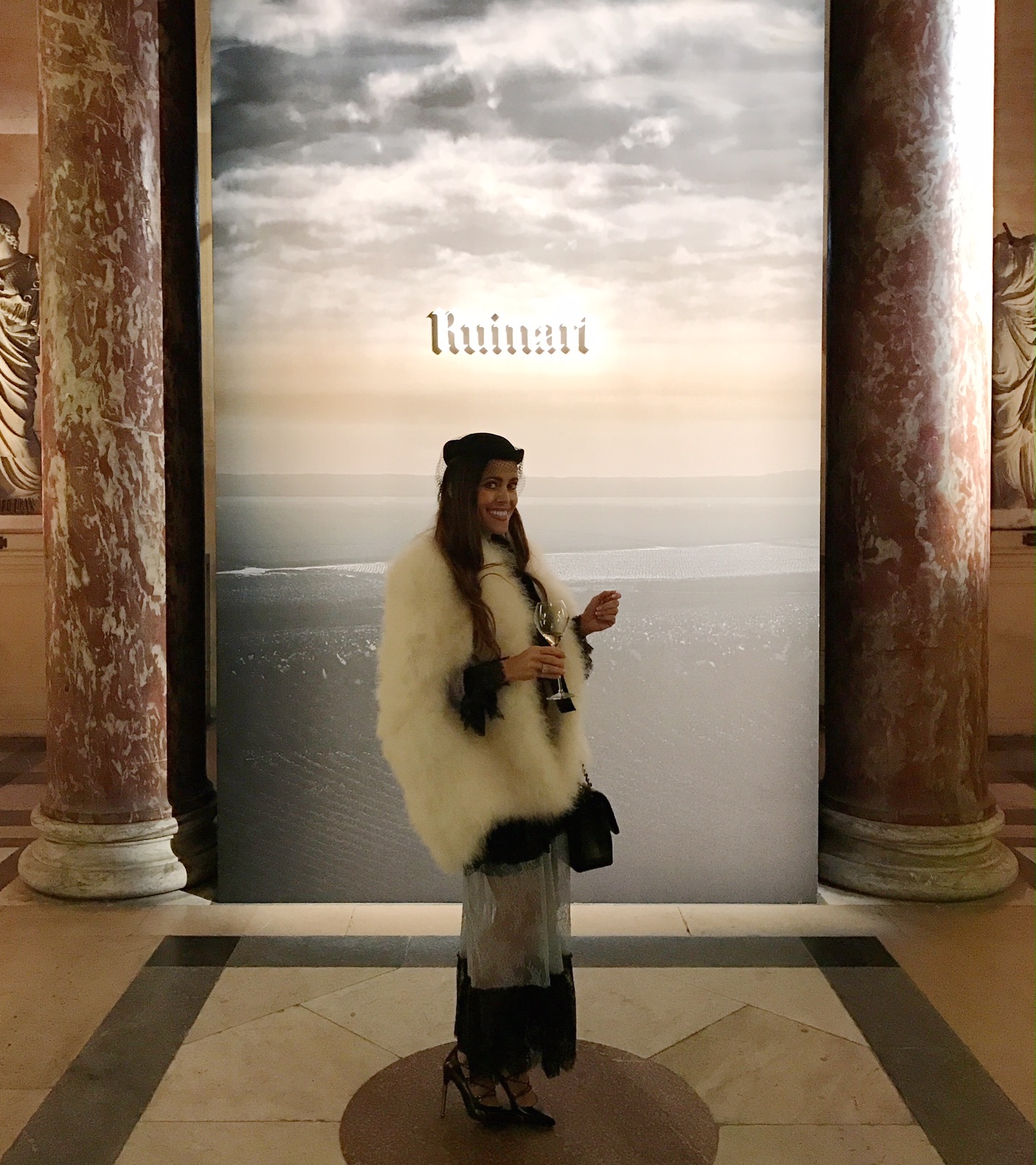 Ruinart Jaume Plensa Launch Event in Paris | Sandra‘s Closet