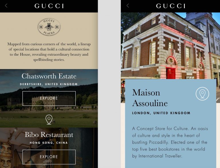 Gucci Expands Gucci Places | Sandra‘s Closet