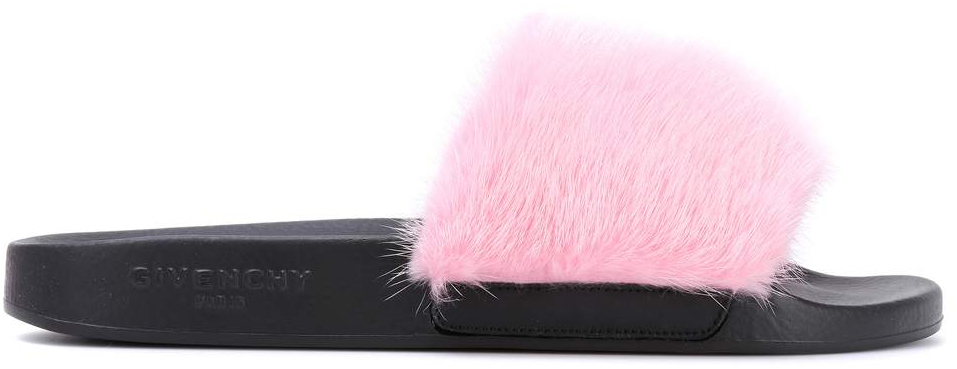 fur slides | Sandra‘s Closet