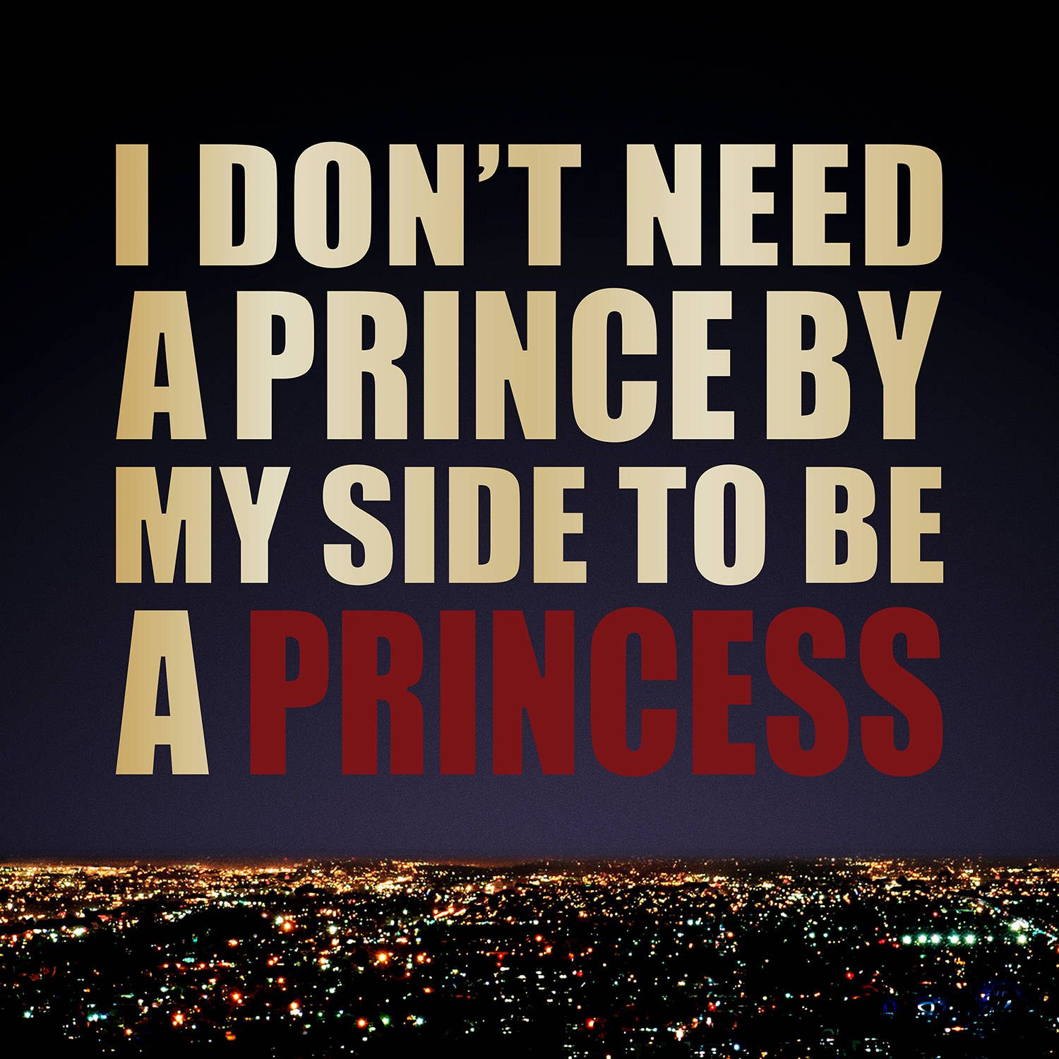 Don’t Need a Prince to Be a Princess | Sandra‘s Closet