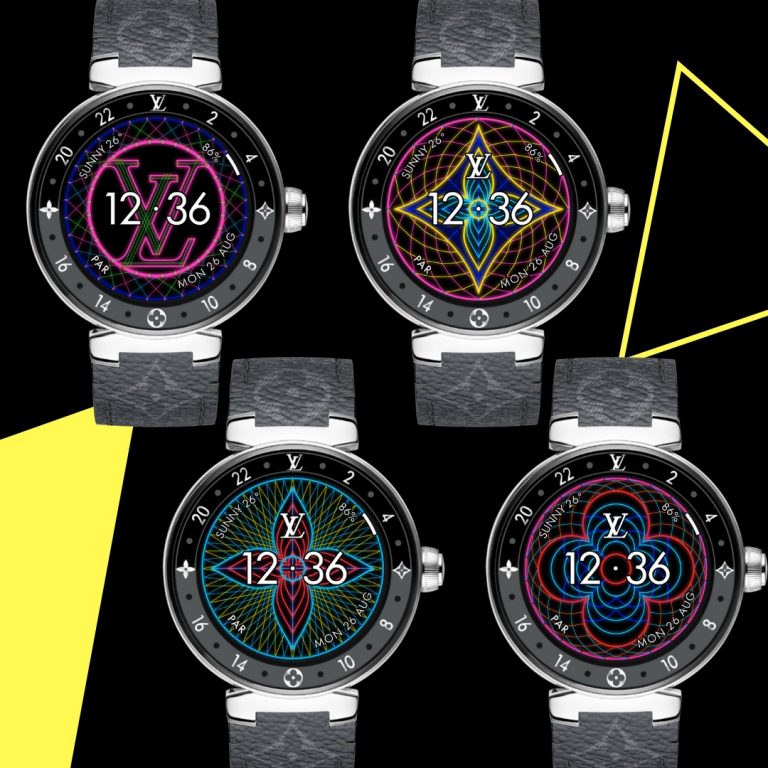 New Tambour Horizon LV Neon Watch Faces | Sandra‘s Closet
