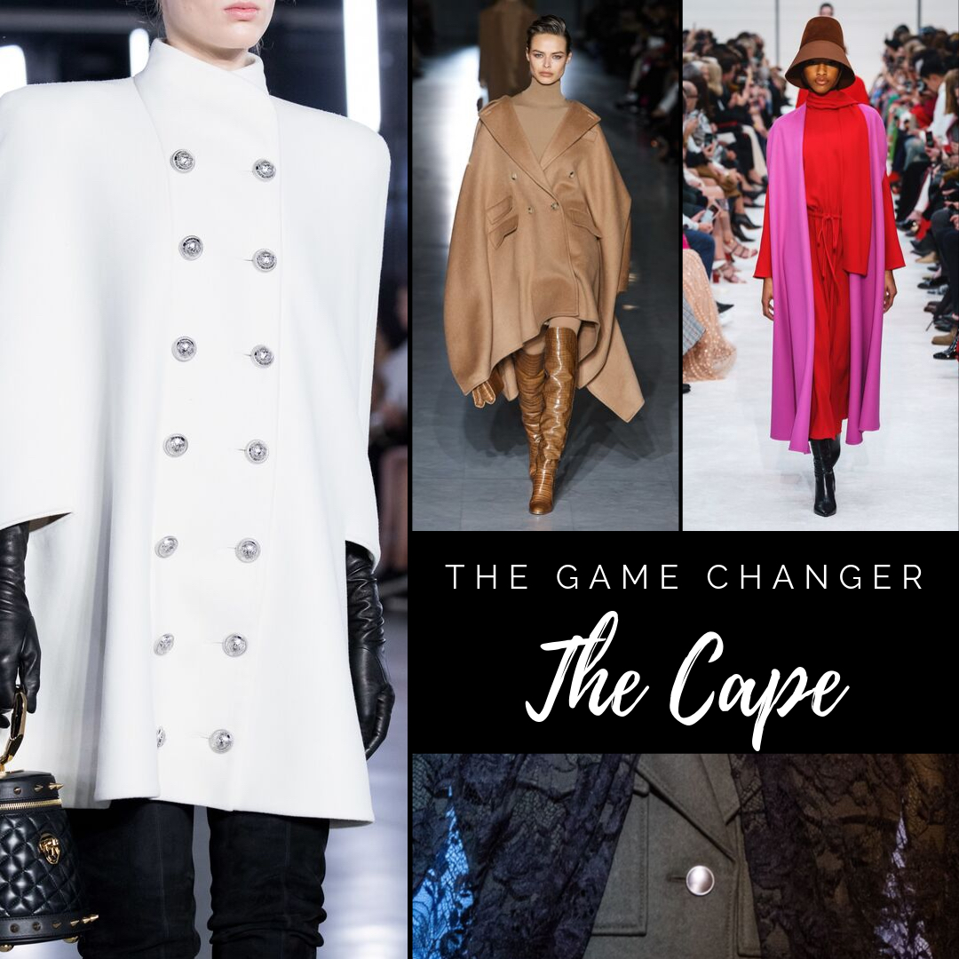 leather cape | Sandra‘s Closet