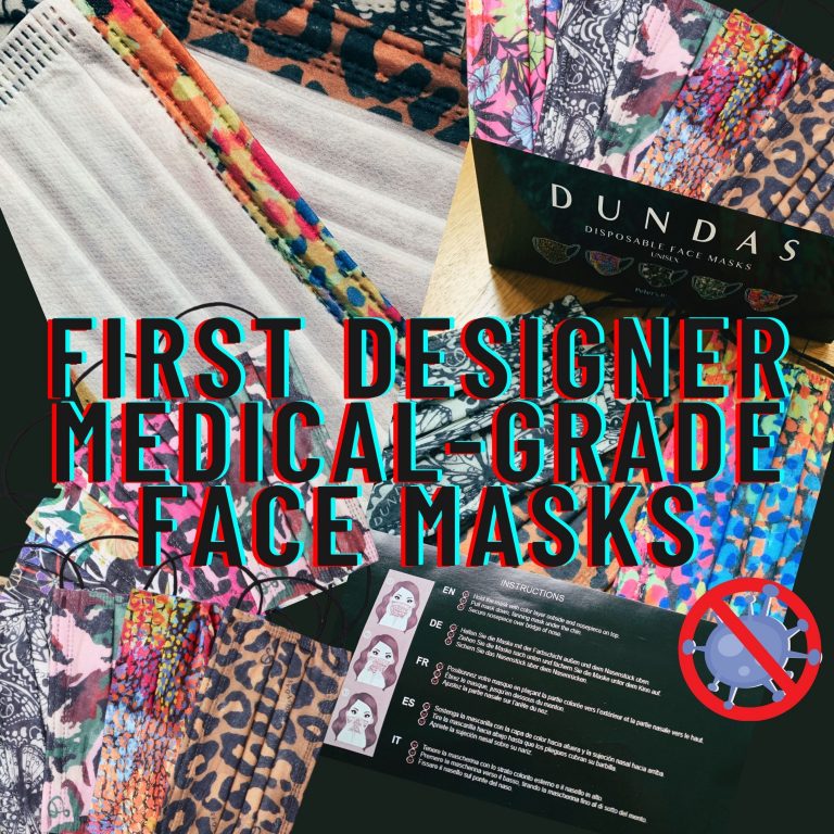 First Designer Medical-Grade Face Masks | Sandra‘s Closet