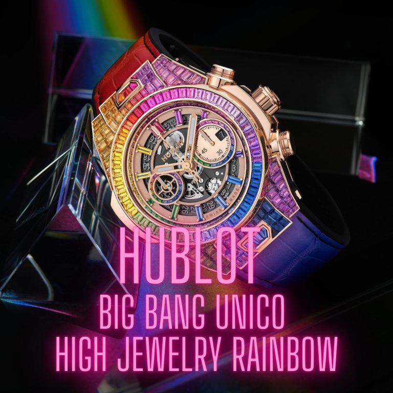 Hublot Big Bang Unico High Jewelry Rainbow | Sandra‘s Closet