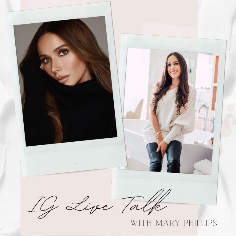 IG Live Talk with Mary Phillips | Sandra‘s Closet