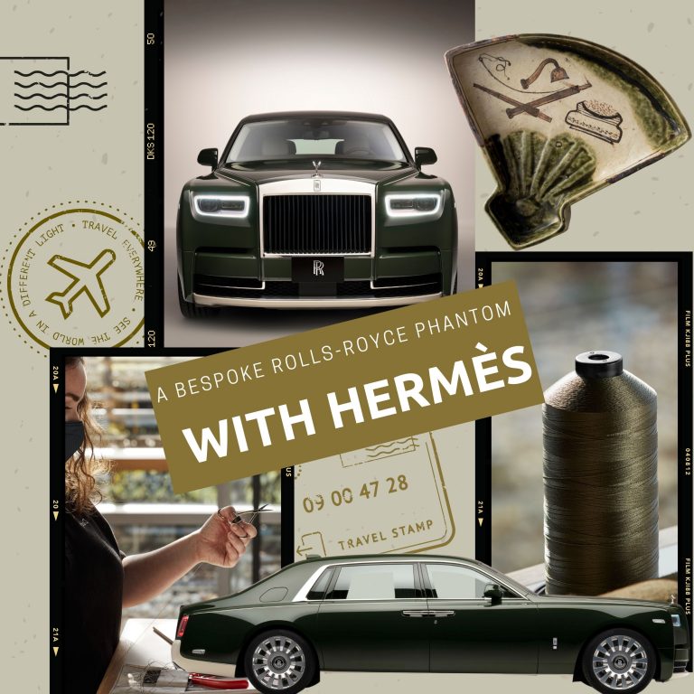 A Bespoke Rolls-Royce Phantom with Hermès | Sandra‘s Closet