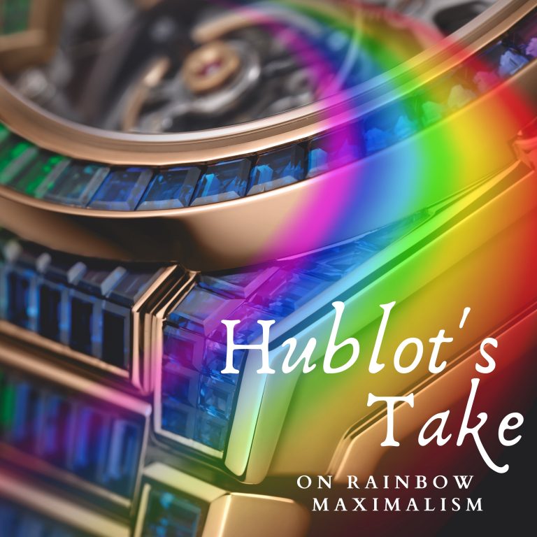 Hublot’s Take on Rainbow Maximalism | Sandra‘s Closet