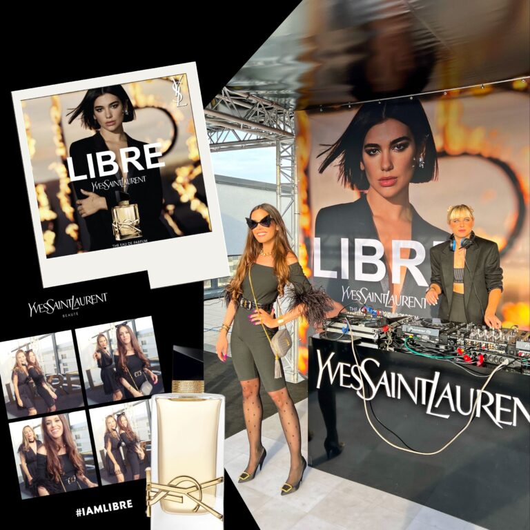 YSL Beauty Celebrates Dua Lipa in Zurich | Sandra‘s Closet