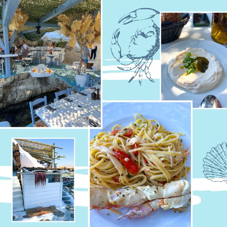 Lunch at Spilia in Mykonos | Sandra‘s Closet