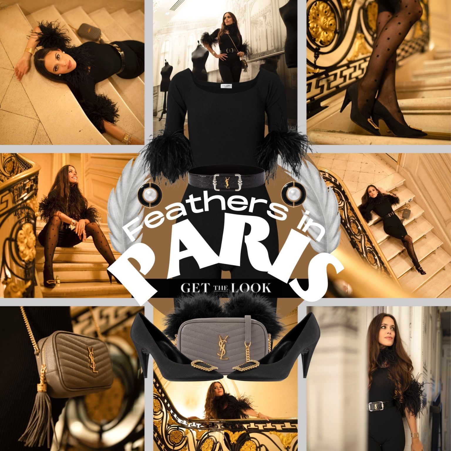 My Look: Feathers in Paris | Sandra‘s Closet