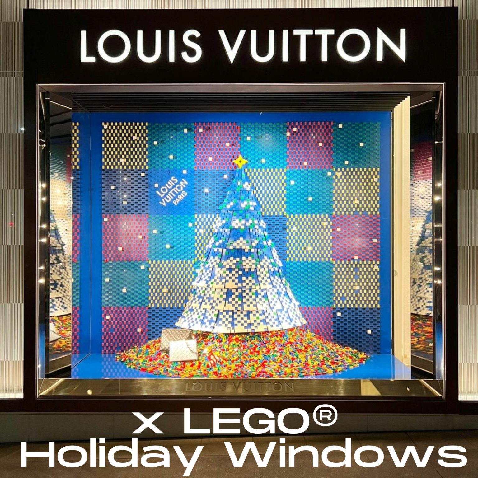 Louis Vuitton x LEGO® Holiday Windows | Sandra‘s Closet