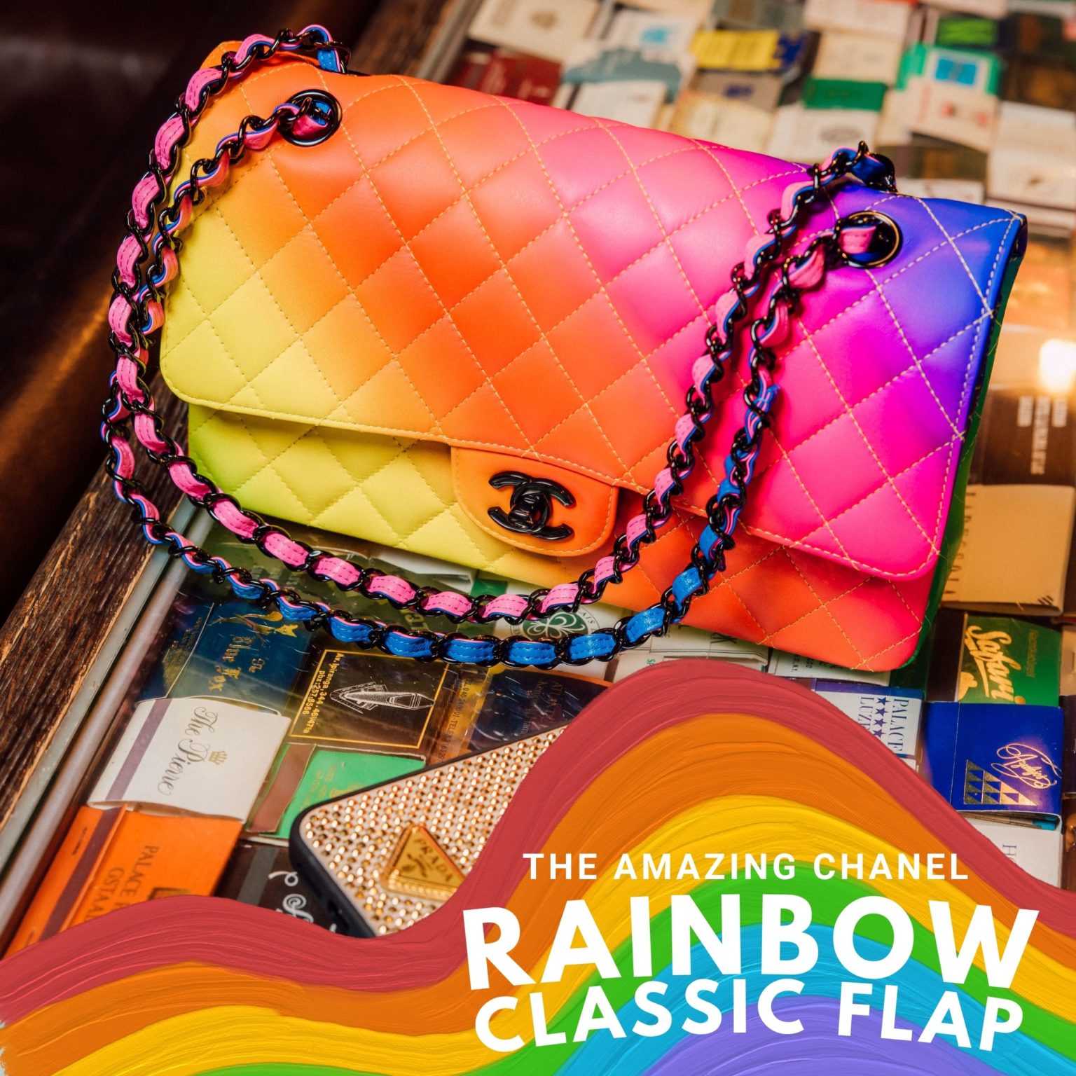 The Amazing CHANEL Rainbow Classic Flap | Sandra‘s Closet