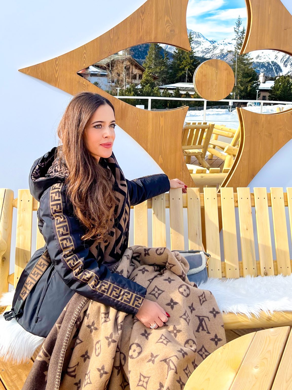 Louis Vuitton Yurt Pop-Up in St. Moritz | Sandra‘s Closet