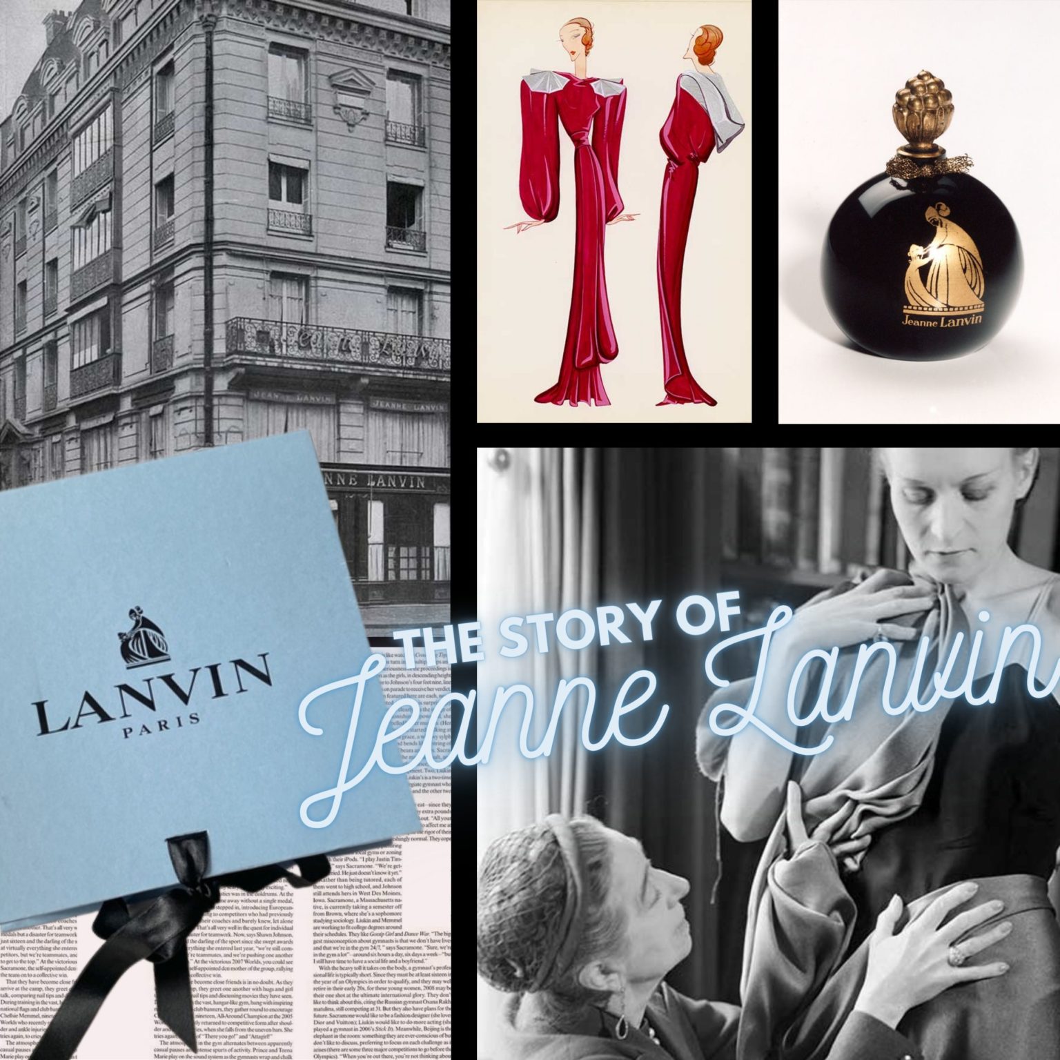 The Story of Jeanne Lanvin | Sandra‘s Closet