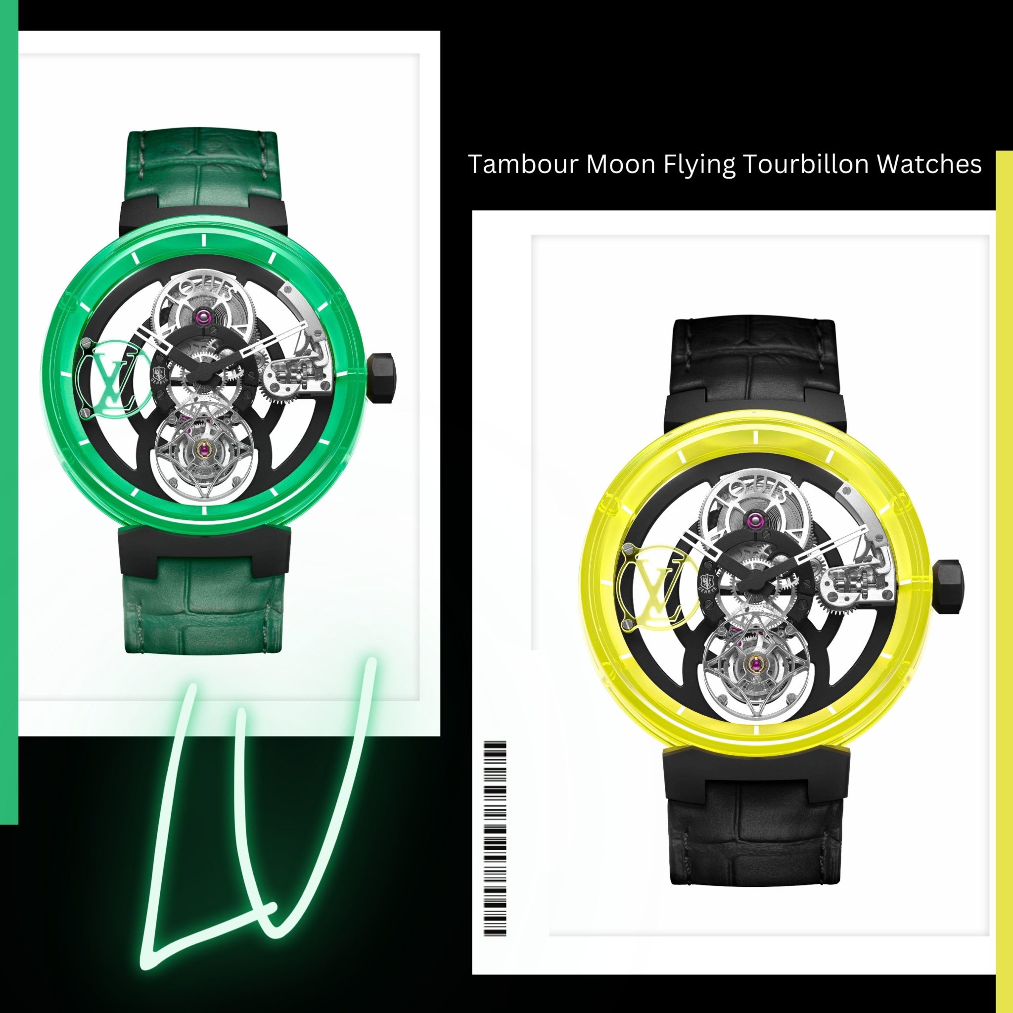 LV Tambour Moon Flying Tourbillon Watches | Sandra‘s Closet