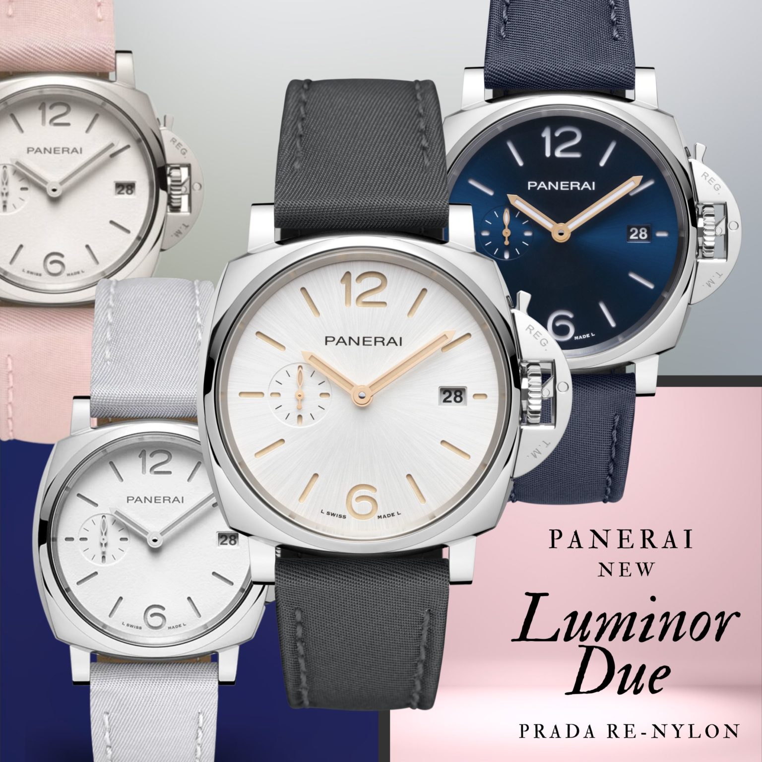 Panerai New Luminor Due Prada Re-Nylon | Sandra‘s Closet