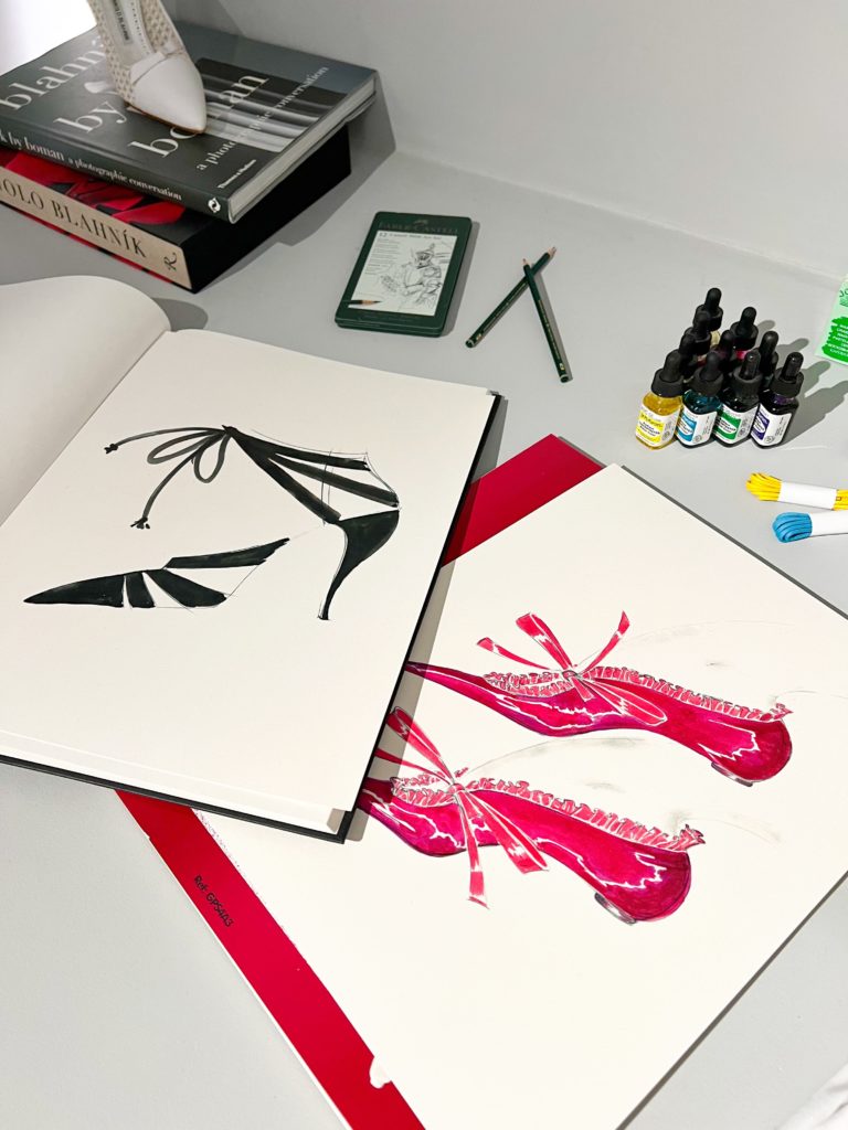 Celebrating Manolo Blahnik and Net-à-Porter | Sandra‘s Closet