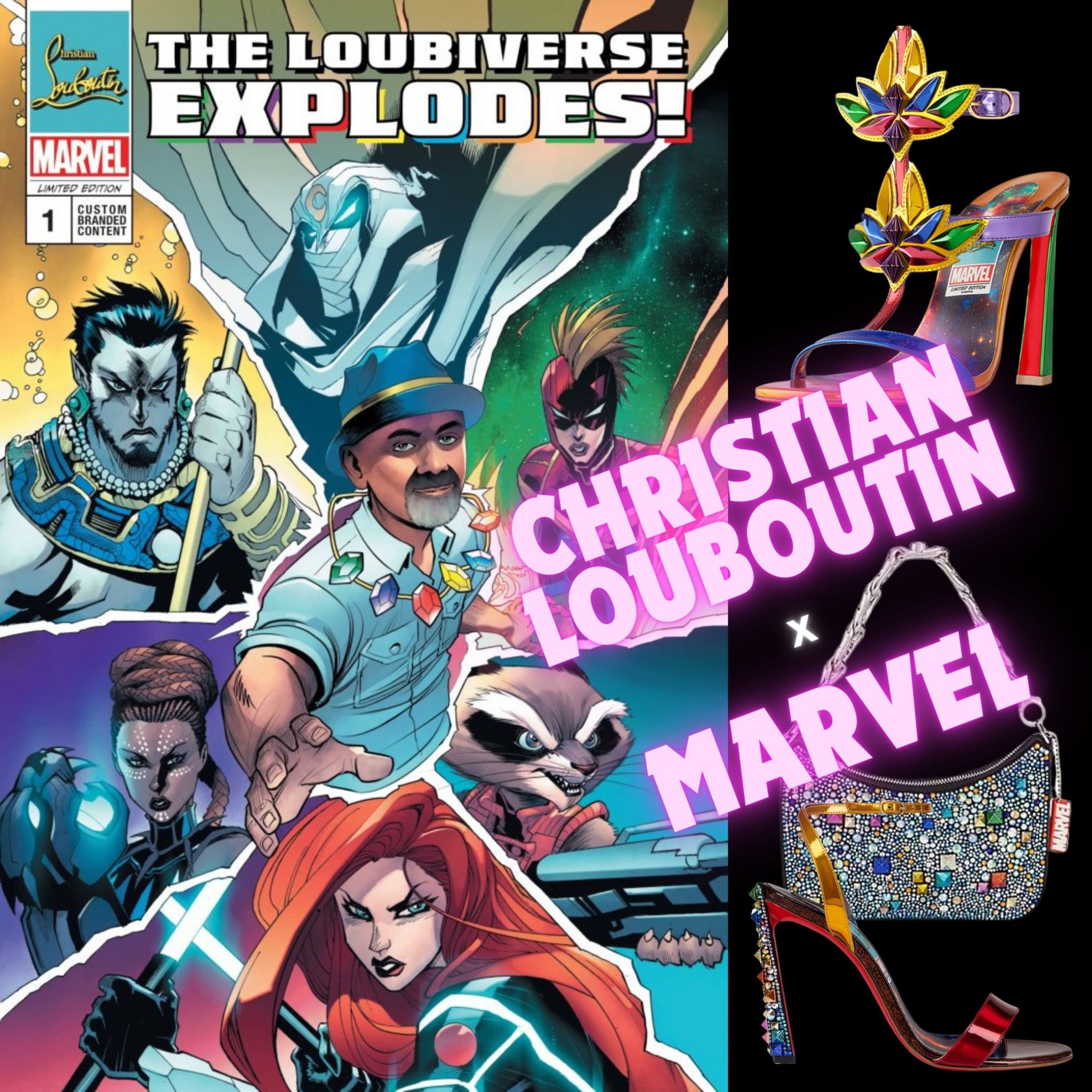 Christian Louboutin x Marvel | Sandra‘s Closet