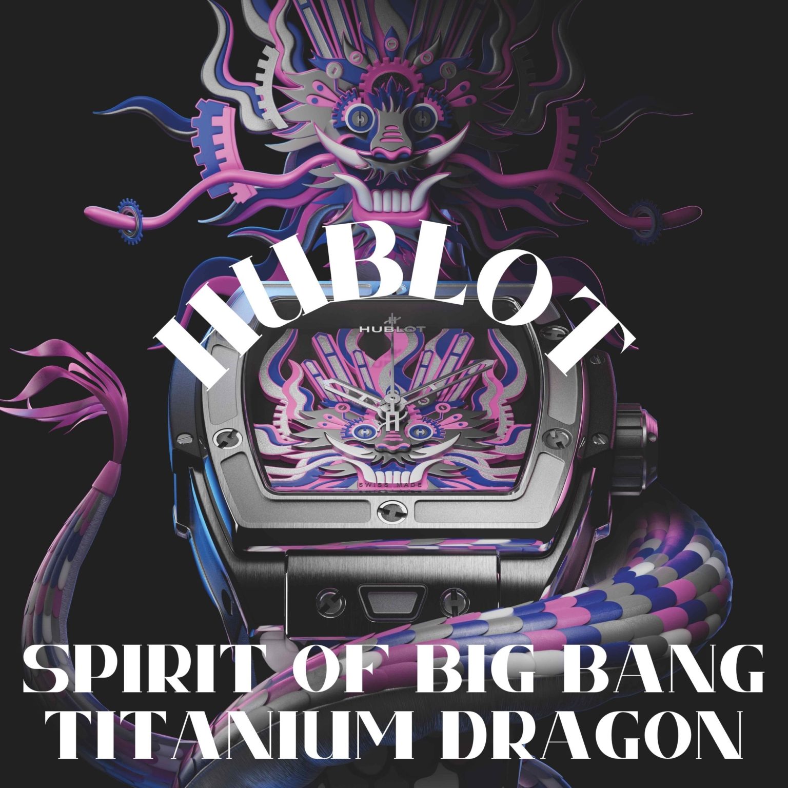 HUBLOT Spirit of Big Bang Titanium Dragon | Sandra‘s Closet