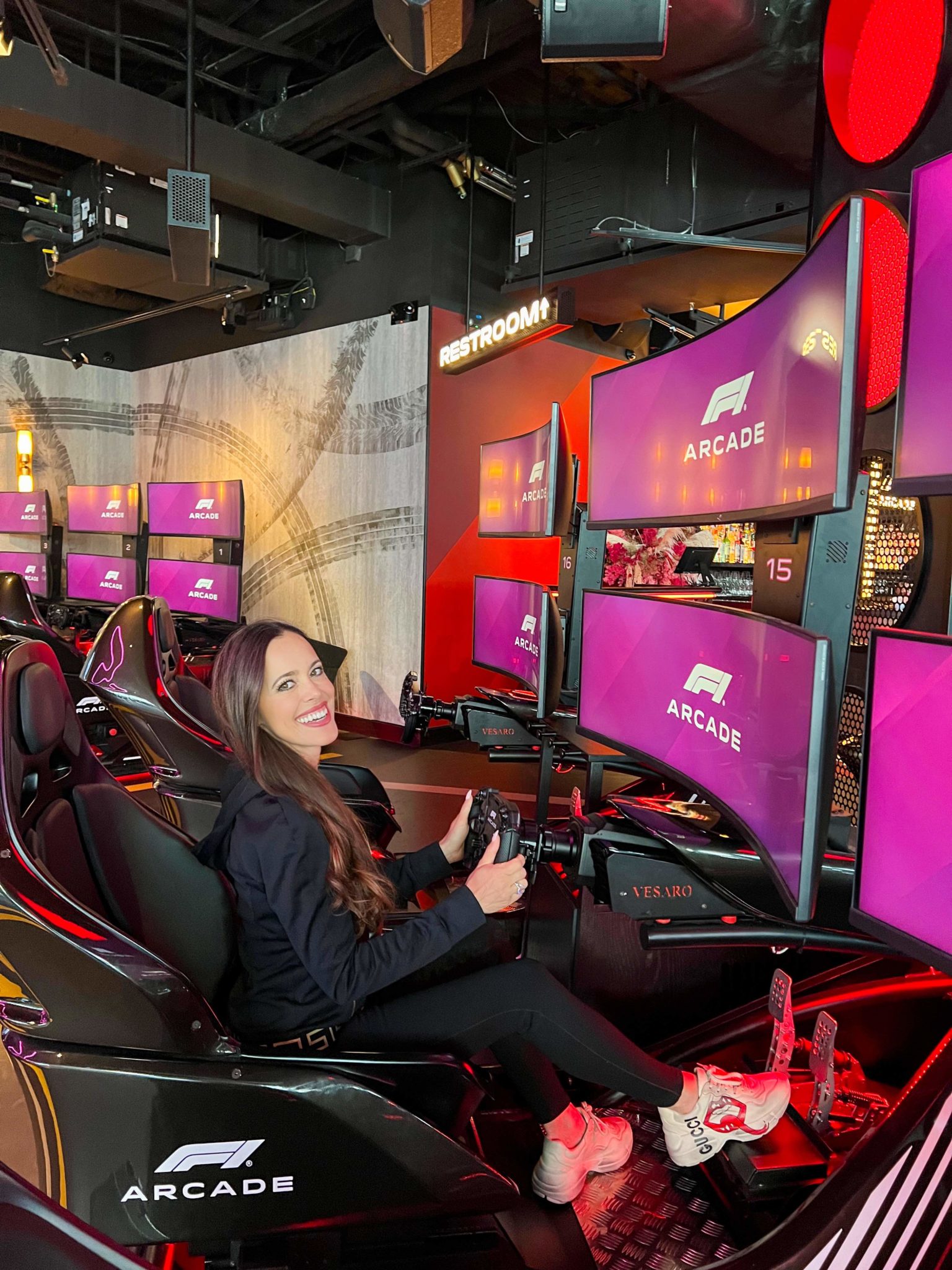 F1 Arcade in Boston | Sandra‘s Closet