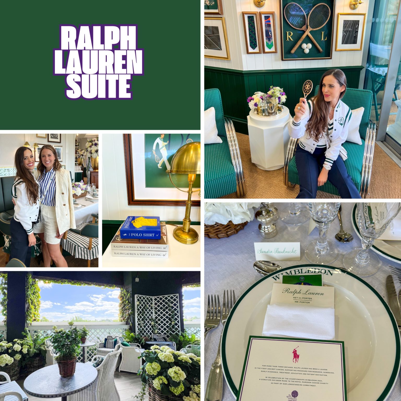At Centre Court in Wimbledon | Sandra‘s Closet