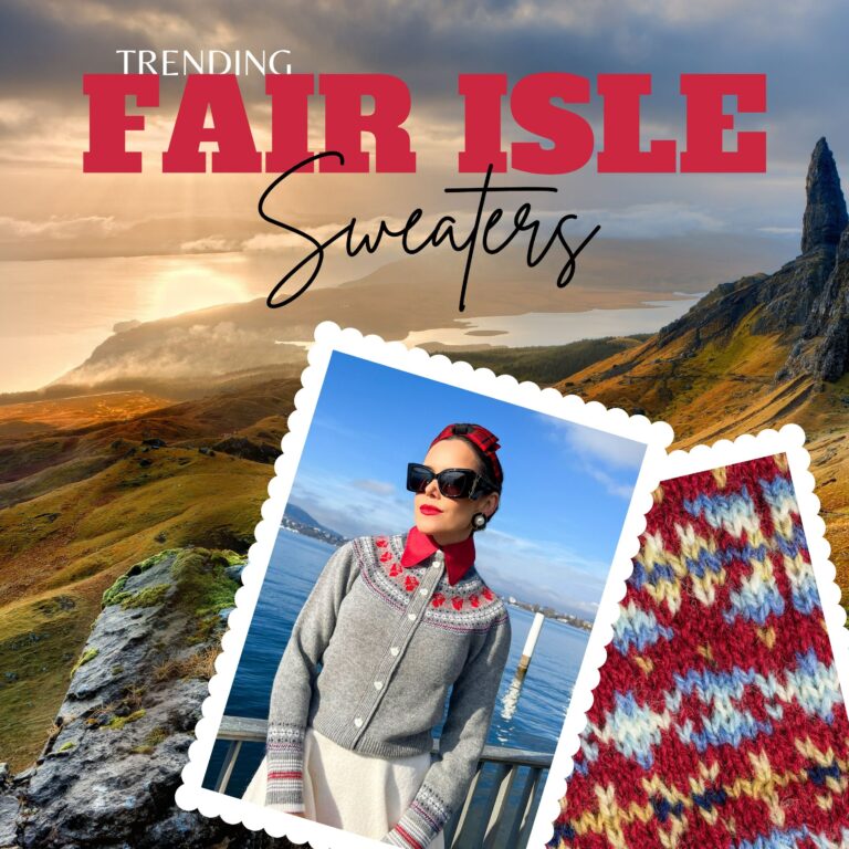 Trending: Fair Isle Sweaters | Sandra‘s Closet