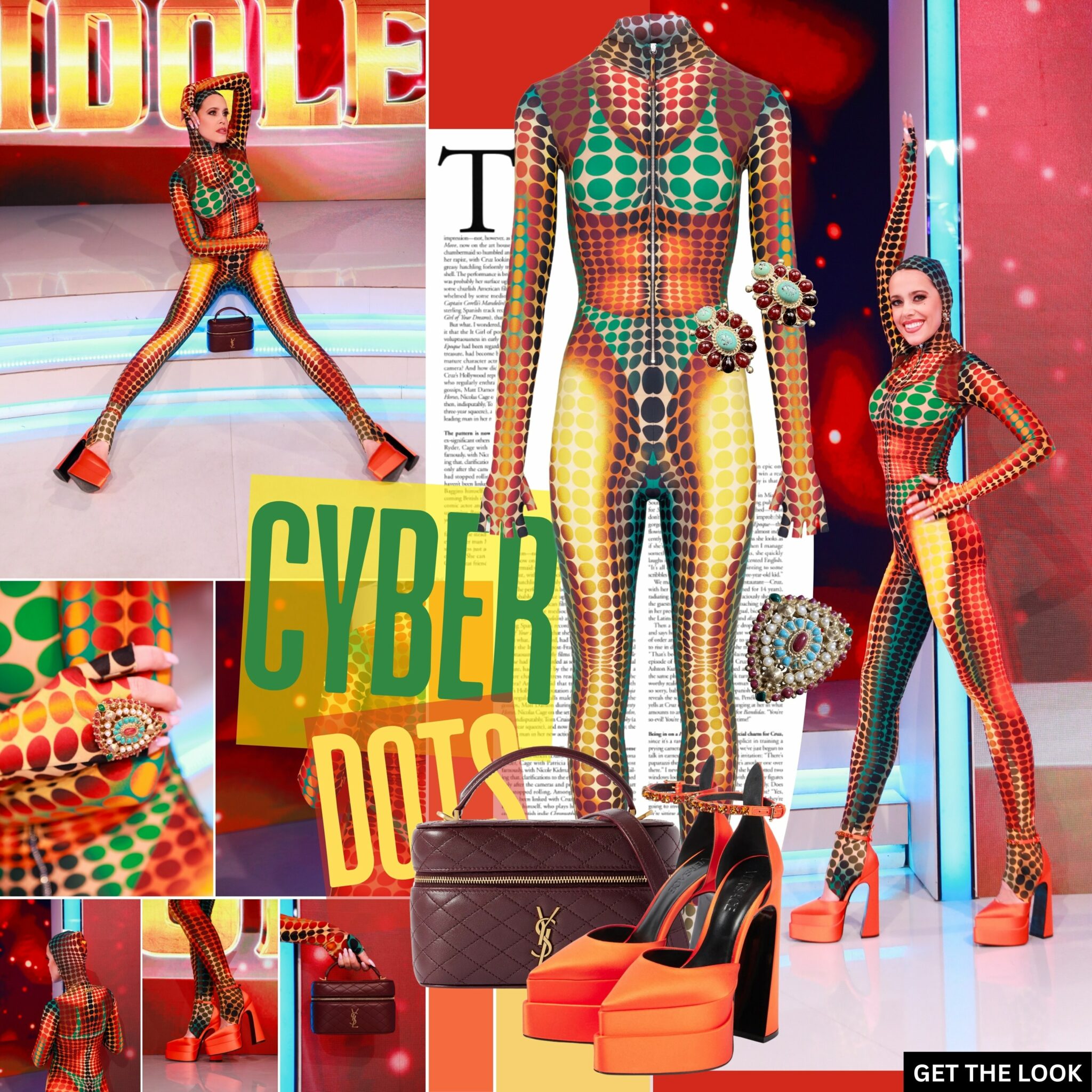 My Look: Cyber Dots | Sandra‘s Closet