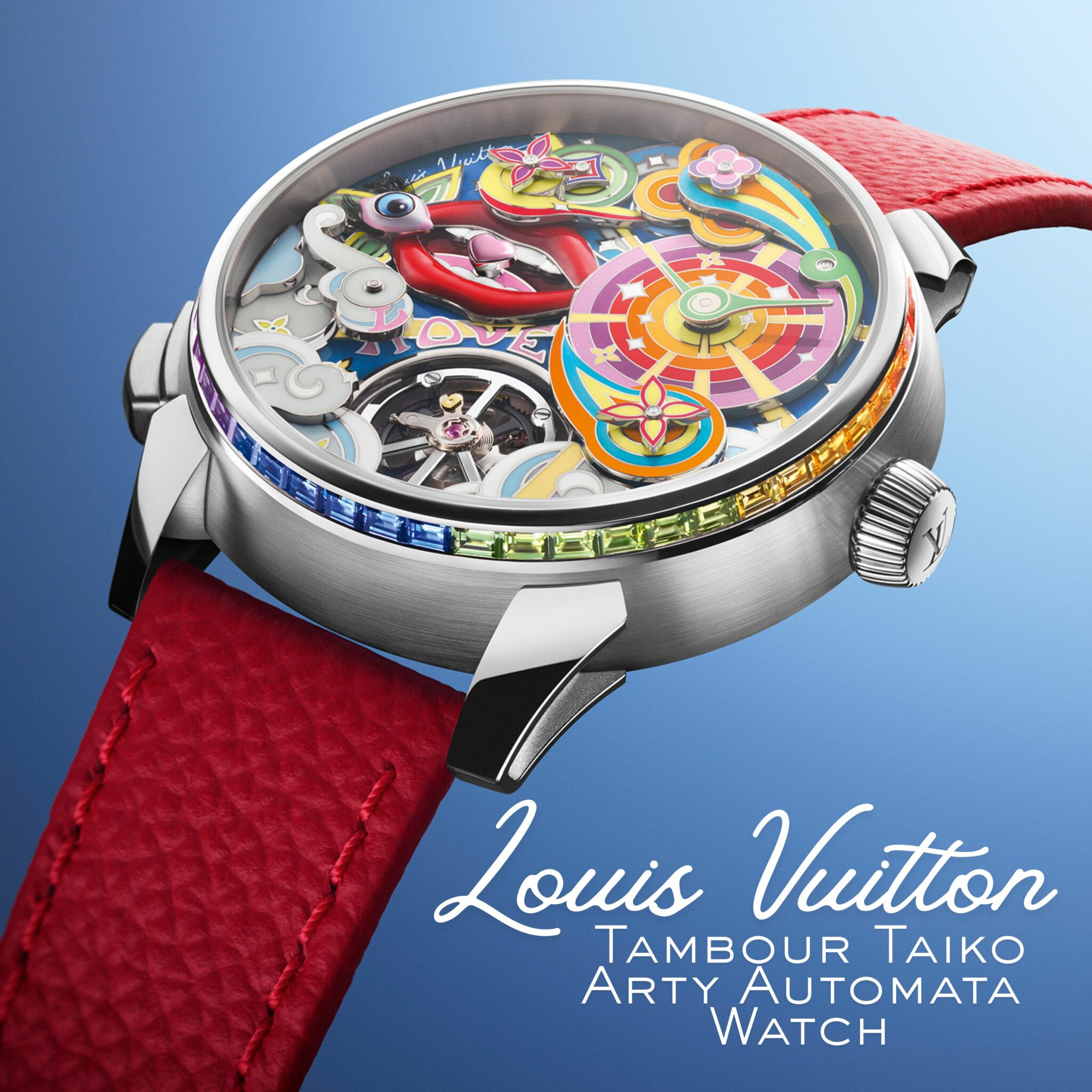 LV Tambour Taiko Arty Automata Watch | Sandra‘s Closet